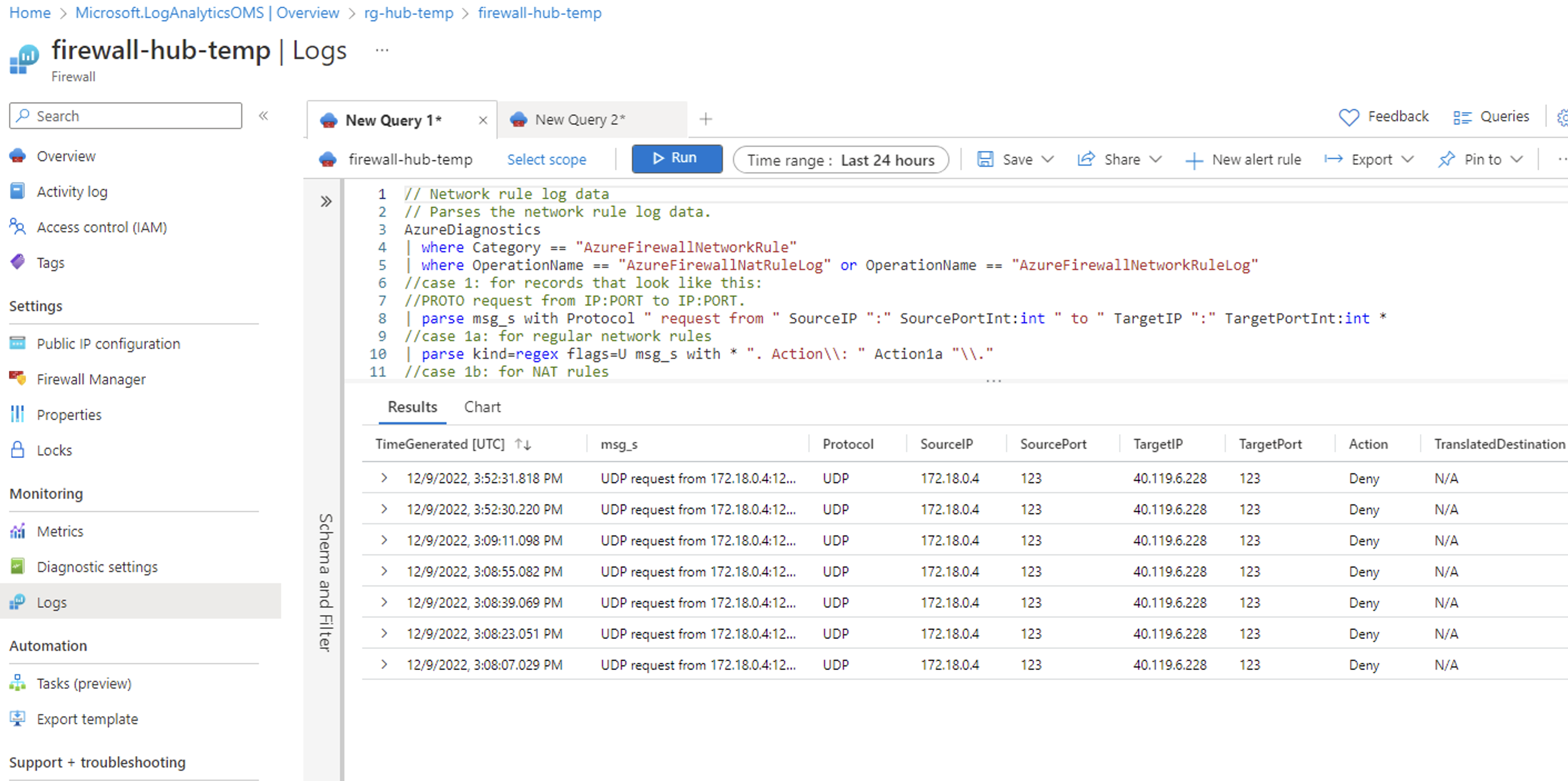 502 Bad Gateway Error When I Use Application Gateway And Azure Firewall Together Microsoft Qanda