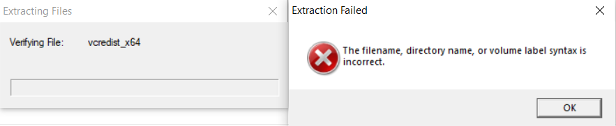 Visual Studio 2022 setup file don't even starts - Microsoft Q&A