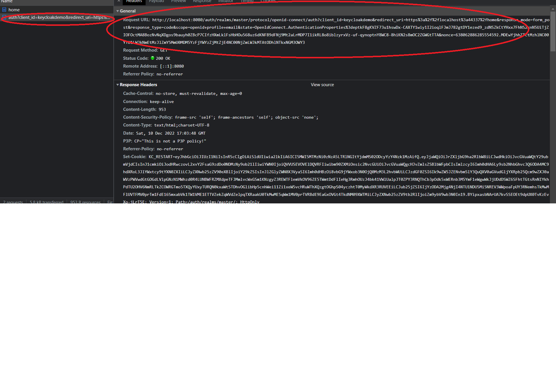 Openid With Keycloak Infinite Redirect Loop After Succesful Login Asp Mvc 4 7 Microsoft Qanda