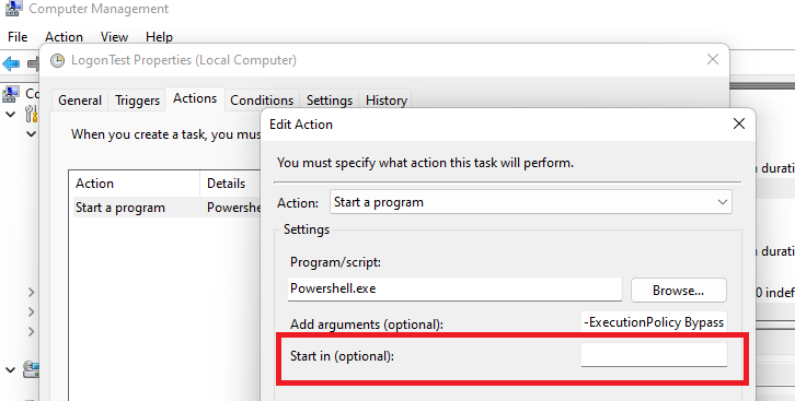 Problem with Task Scheduler and old utility - Microsoft Q&A