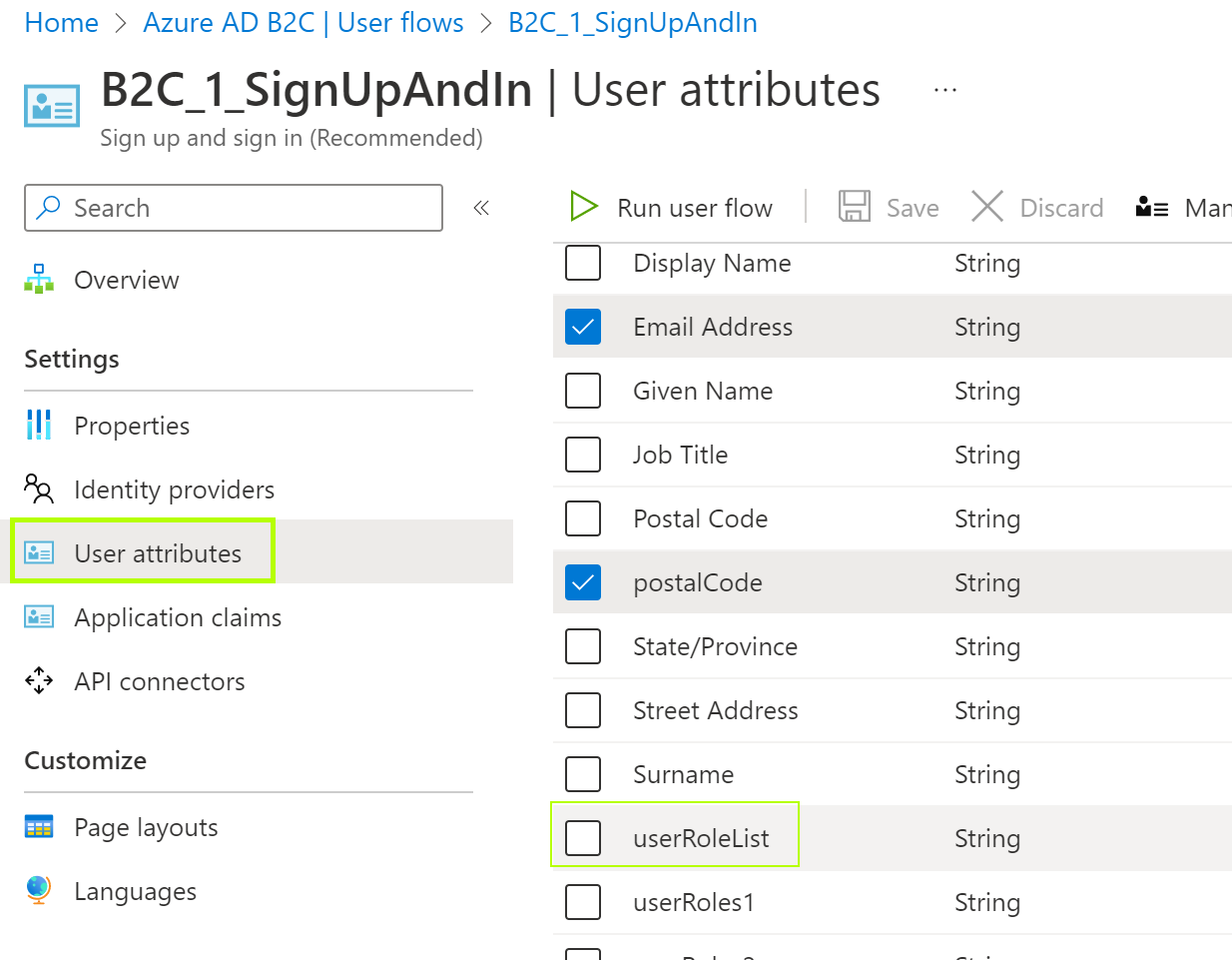 API connector user signin\signup flow additional data in claim token missing? - Microsoft Q&A