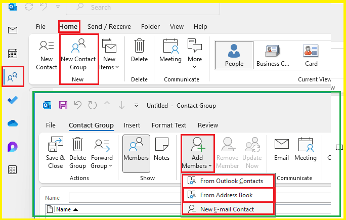 Linking two different contacts - Microsoft Q&A