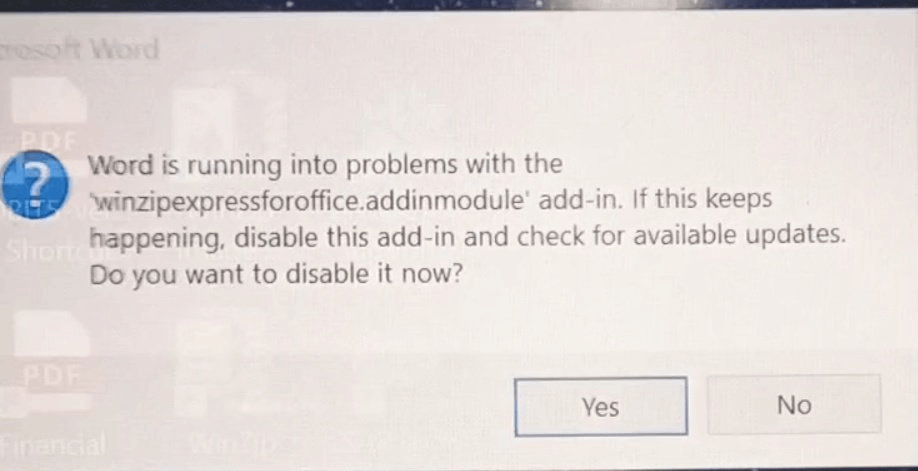 Microsoft Word Can't Open - Microsoft Q&A