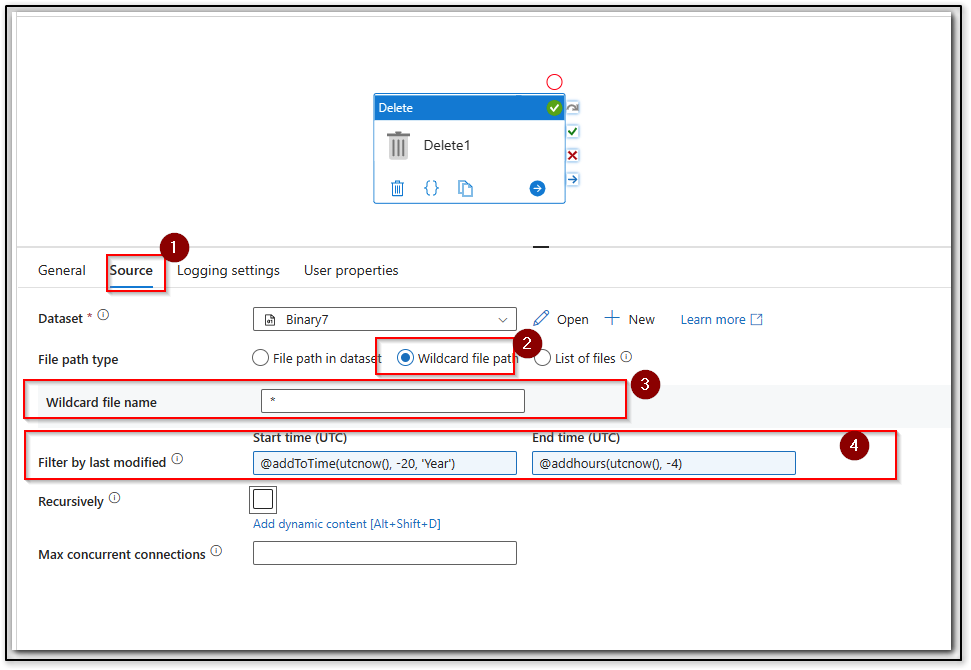 Azure Data Factory Delete Activity Doesnt Work As Expected Microsoft Qanda 0658