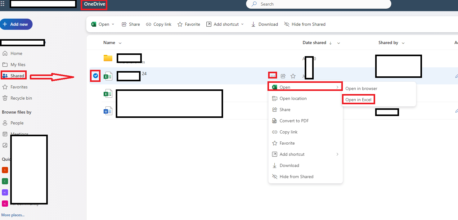 How to sync an Excel spread sheet - Microsoft Q&A