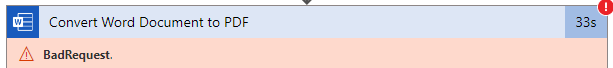 Unable To Access Sharepoint Logic Apps Connector Convert To Pdf Microsoft Qanda