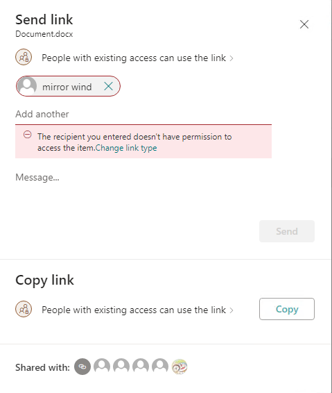 Restrict External Sharing to members of a security group - Microsoft Q&A