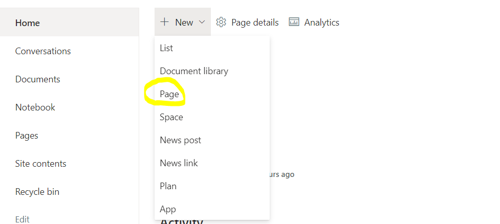 Setting "Allow users to create modern pages" will still allow users to create modern pages on ...