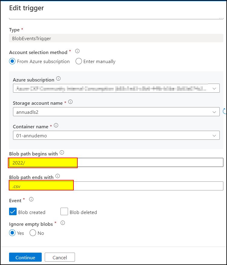 Storage Event Trigger Issue Microsoft Qanda