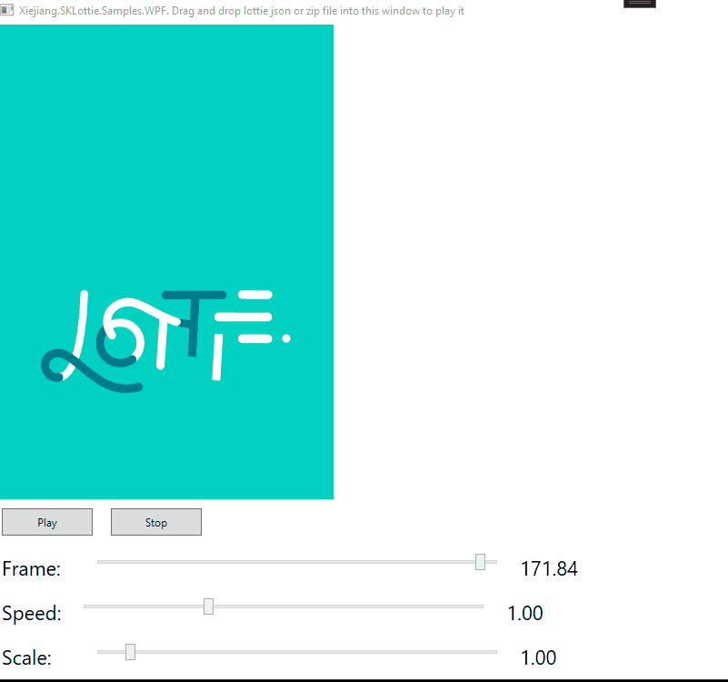 Using Lottie images in WPF .Net5 - Microsoft Q&A
