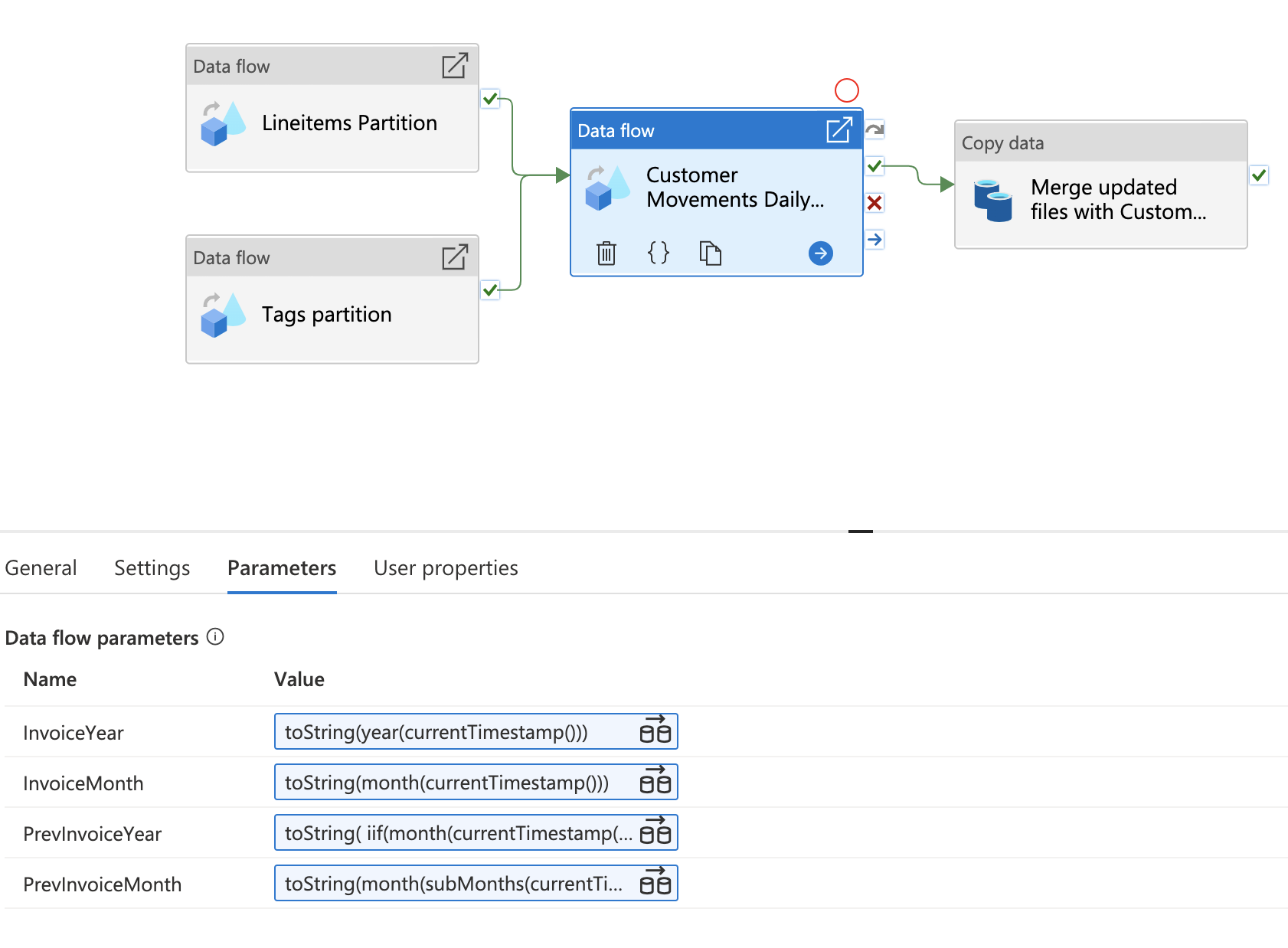 ADF Historic backfill provide hardcoded parameters and parallel processing? - Microsoft Q&A