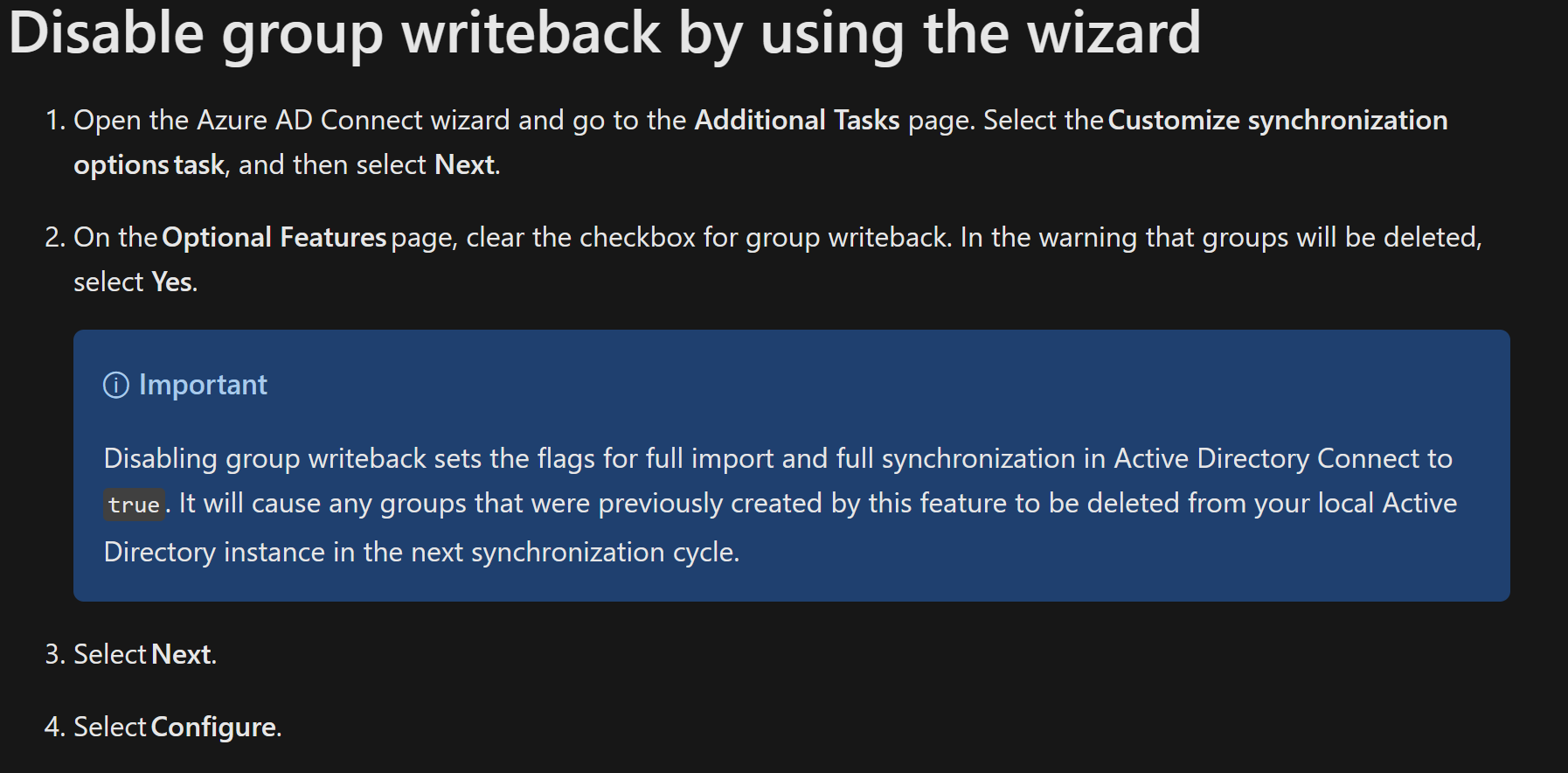 Azure ad configure group write back option - Microsoft Q&A