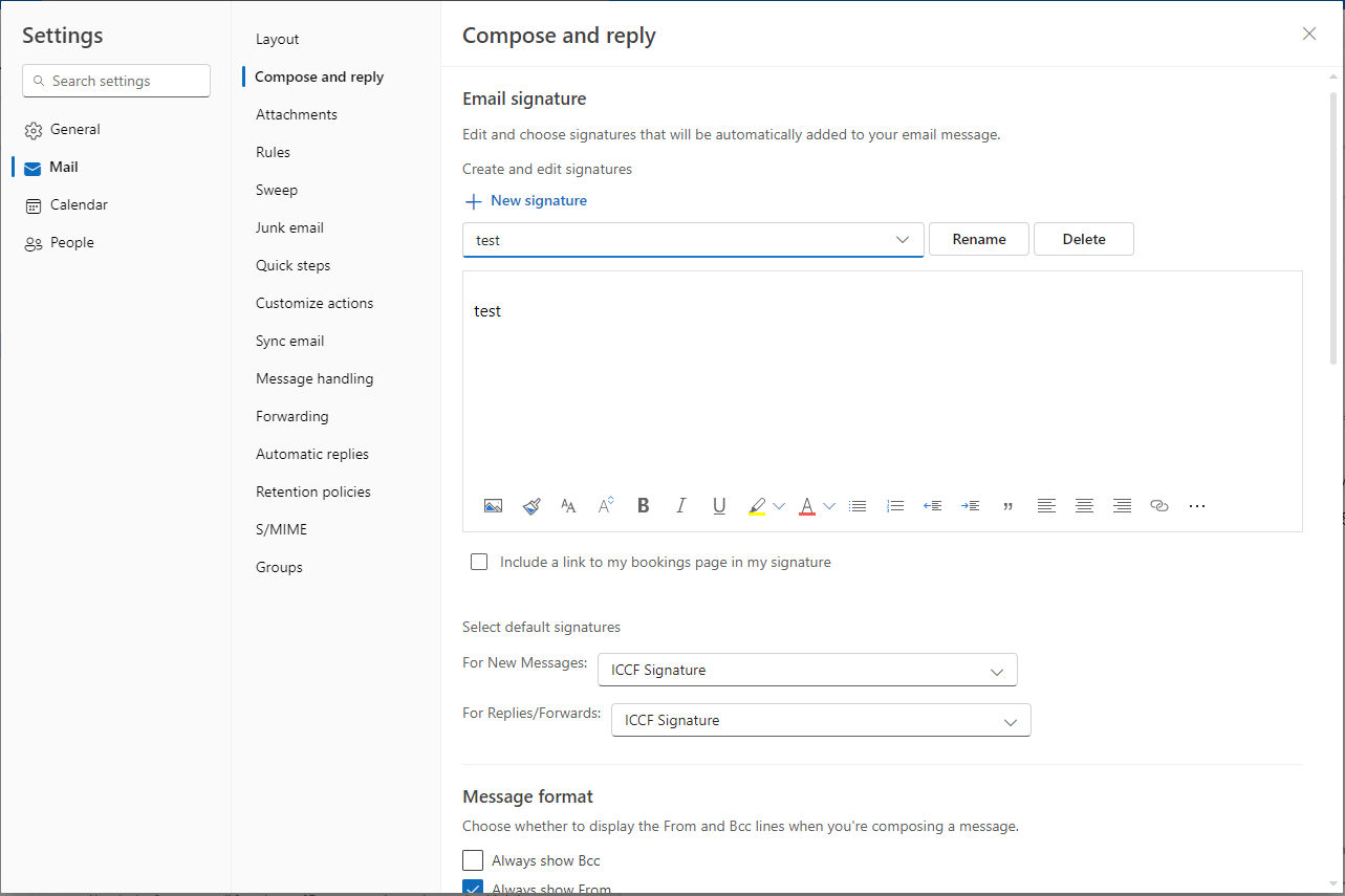 Old signatures keeps appearing - Microsoft Q&A