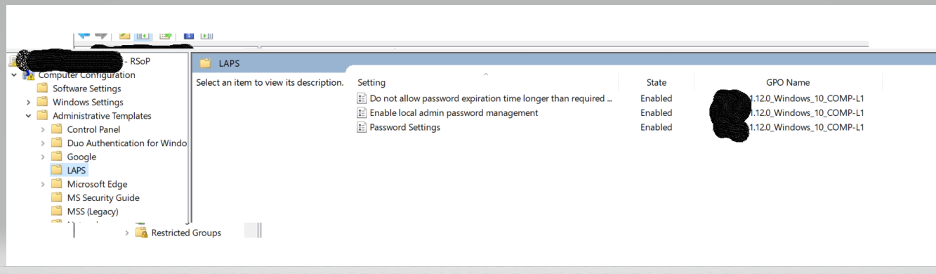 GPO's applying in Administrative Templates but not Windows Settings ...