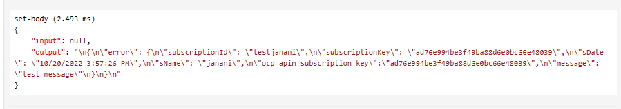 Azure APIM - How to capture subscriptionID - Microsoft Q&A
