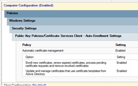 Certificate Services Lifecycle Notifications GPO not working ...