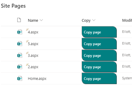 How to copy Site Pages from one site to another site in SharePoint Online - Microsoft Q&A