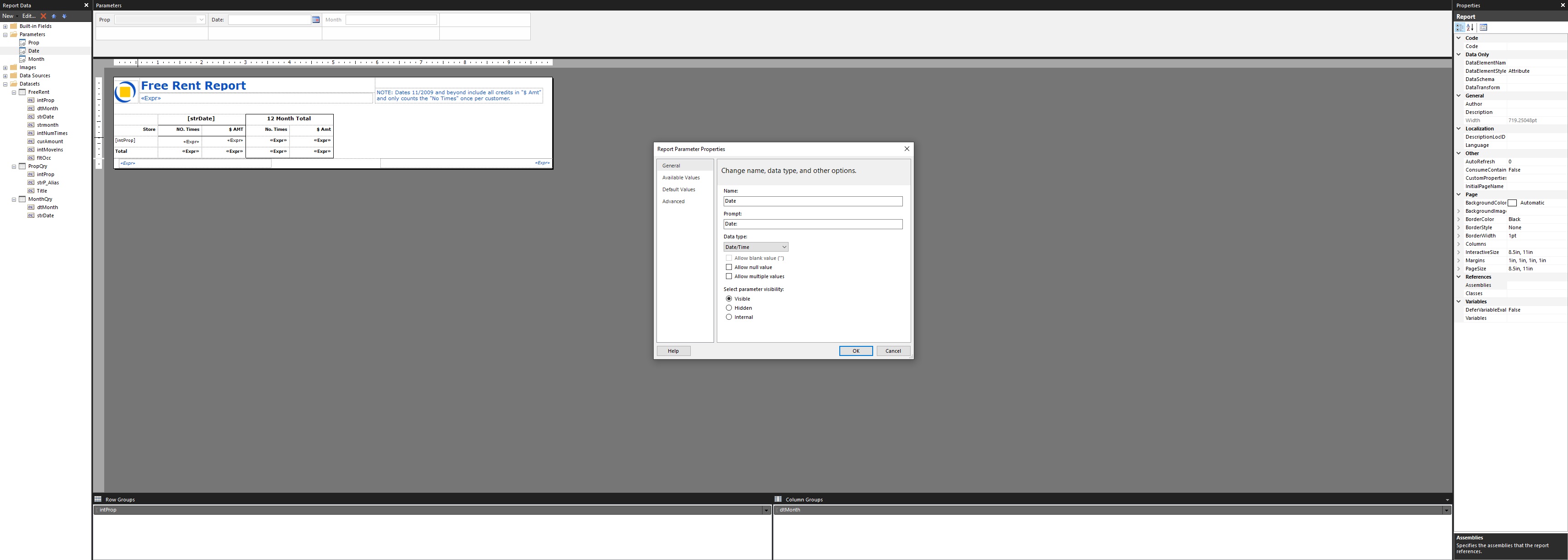display data 12 months from a selected date - Microsoft Q&A
