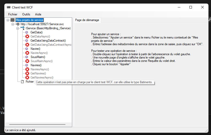 WCF Service to populate a DataTable - Microsoft Q&A