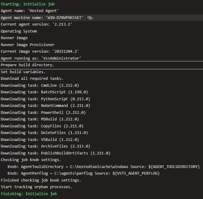 Why VMSS(Windows) is not installing Pipeline Required Application from Tasks , Like Mircosoft ...