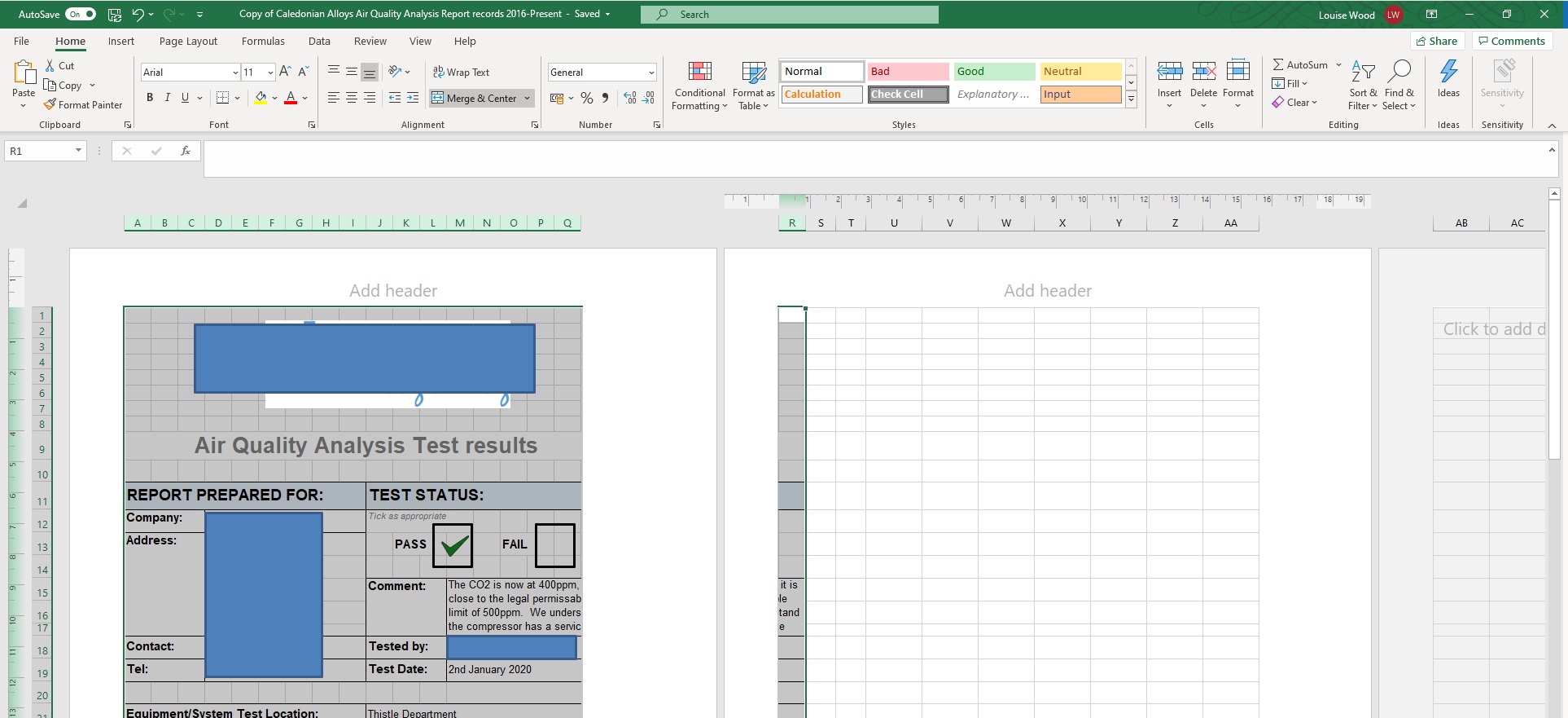 SOLVED Excel not formatting the page layout correctly - Microsoft Q&A