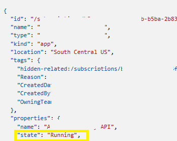 How to fine the status of azure service? - Microsoft Q&A