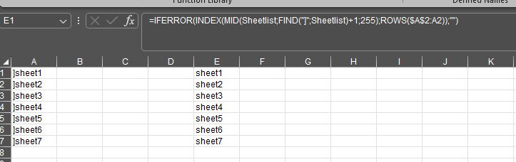 How do I create an automatic index in Excel? - Microsoft Q&A