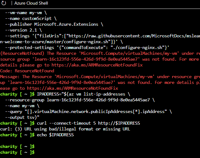 Creating my VM - Microsoft Q&A