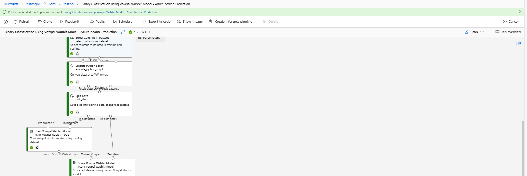 Azure ML Studio - Couldn't find the option for creating real-time ...