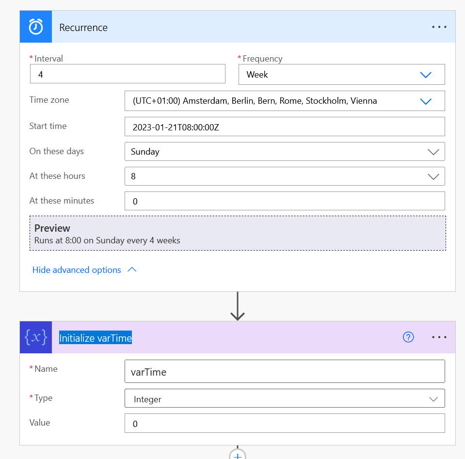 Power Automate Flow - When does recurrence start? - Microsoft Q&A