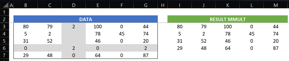 How can I FILTER a 2D range of cells in Excel excluding blank rows and columns? - Microsoft Q&A