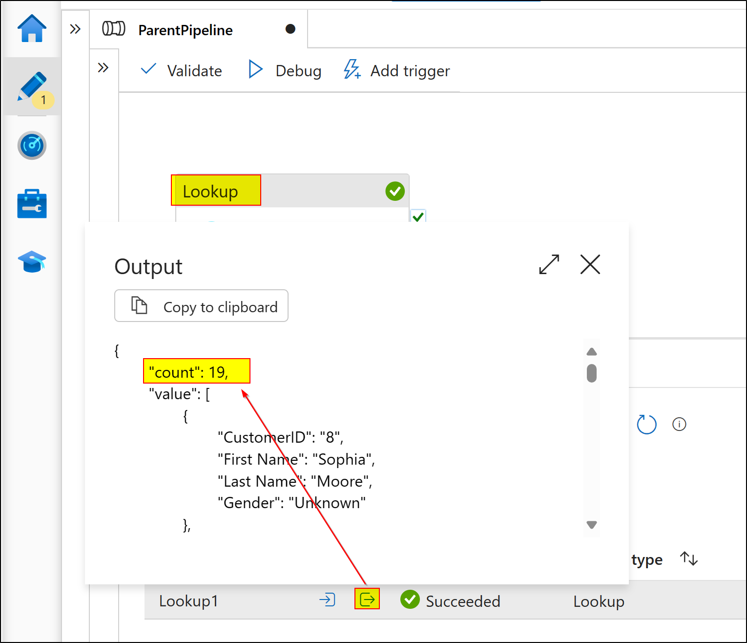 How To Assign An Lookup Activity Output To A Pipeline Parameter Microsoft Qanda 0491