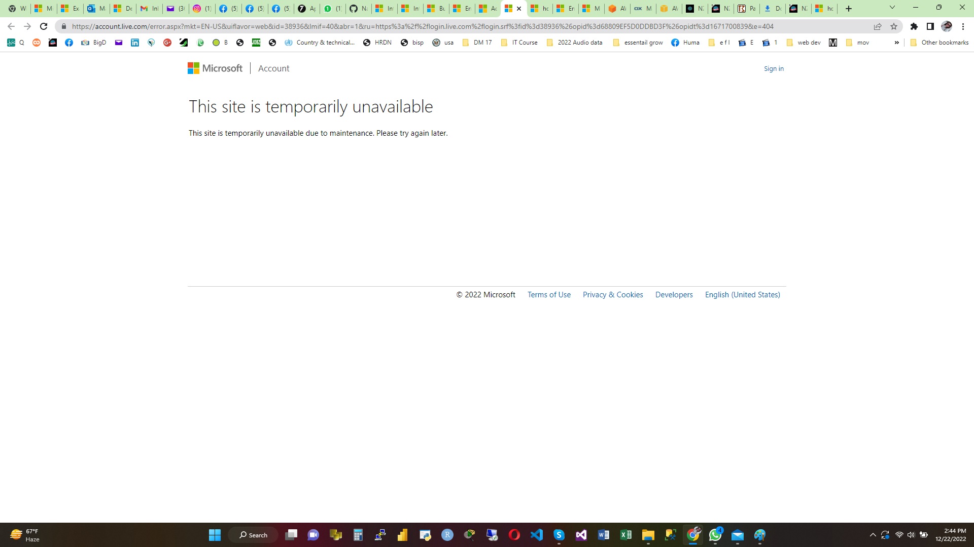 how do i get to knoe the password for my VM in sandbox while learing MS ...