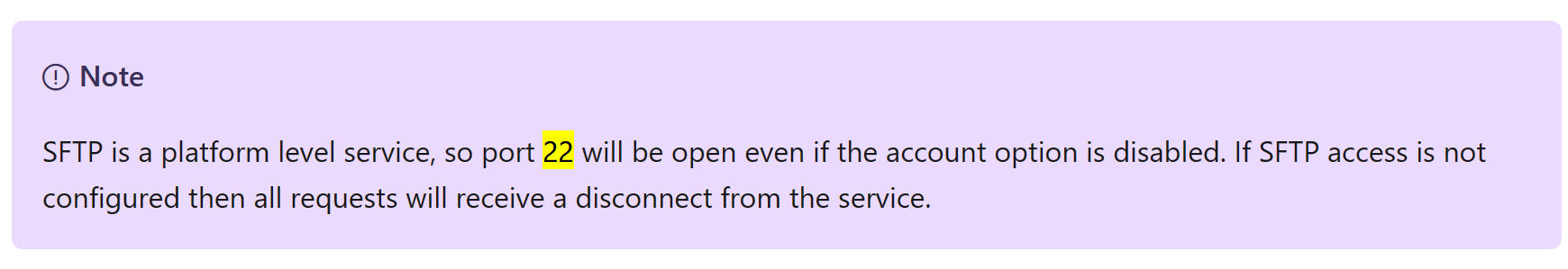 Firewall On Blob Sftp Doesnt Block Telnet Session Microsoft Qanda