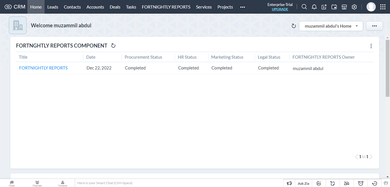 how to fetch data from sharepoint to zoho crm - Microsoft Q&A