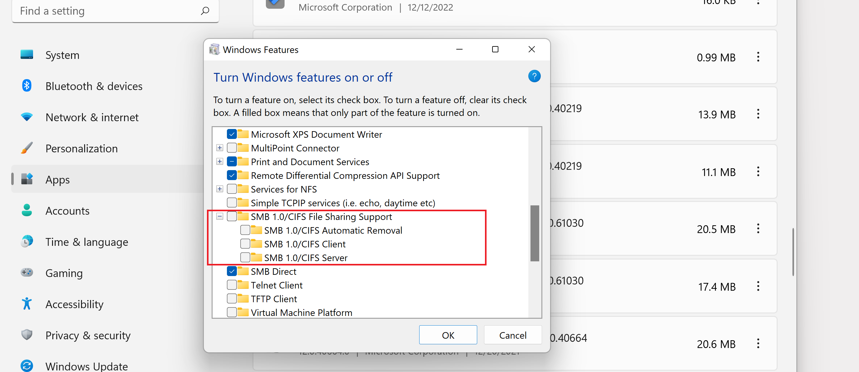 Cannot map to a Windows 11 PC for Public directory with XP PC Client ...