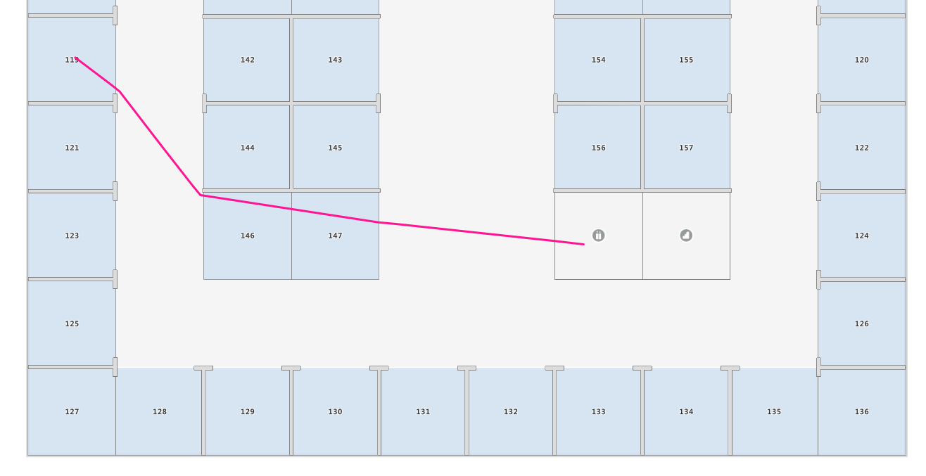 Is it possible to provide some margin from walls for wayfinding paths? - Microsoft Q&A