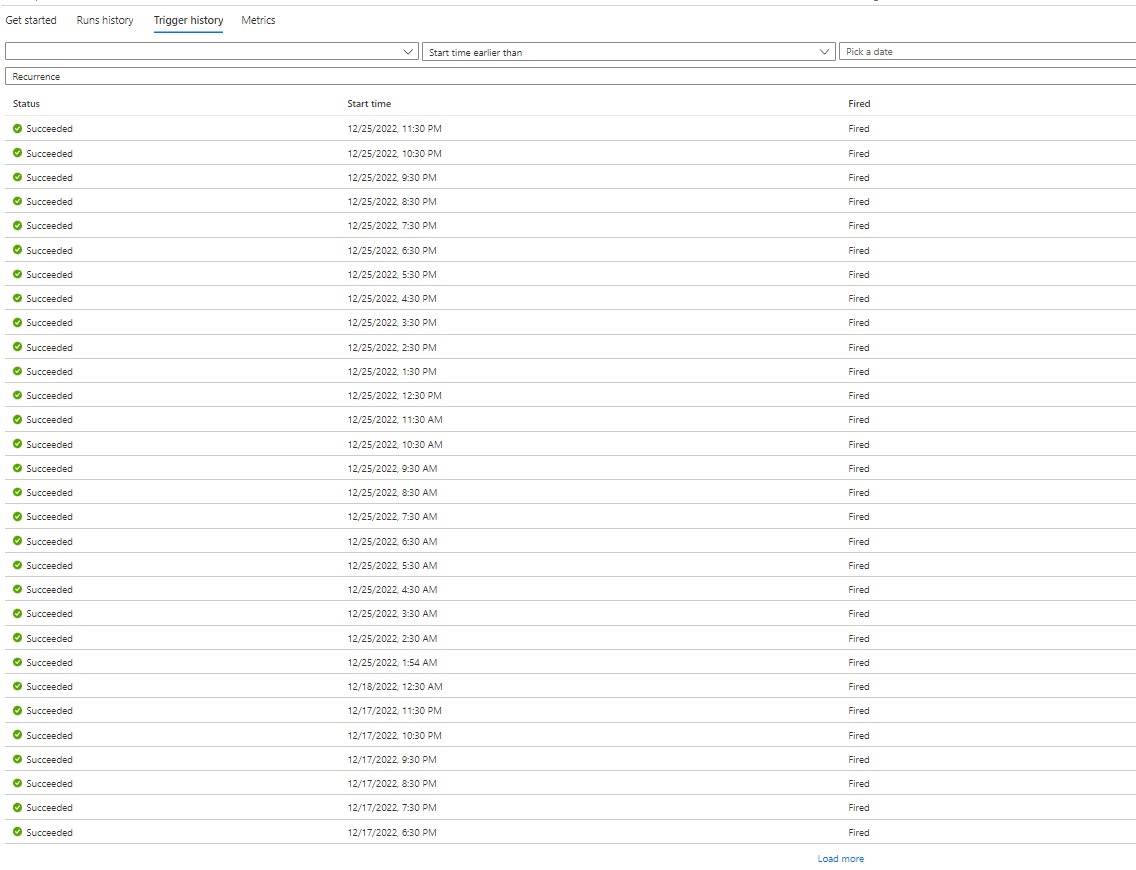 Logic Apps Recurrence Is Not Working On Sunday Microsoft Qanda