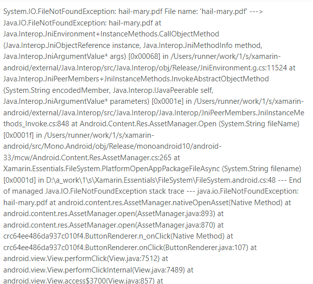 Xamarin Forms: Issue with file upload (Xamarin.Essentials) - Microsoft Q&A Xamarin Forms: Issue with file upload (Xamarin.Essentials) - Microsoft Q&A