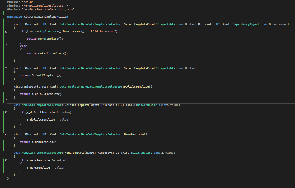 C++/ WinRT - ComboBox with separator - Microsoft Q&A