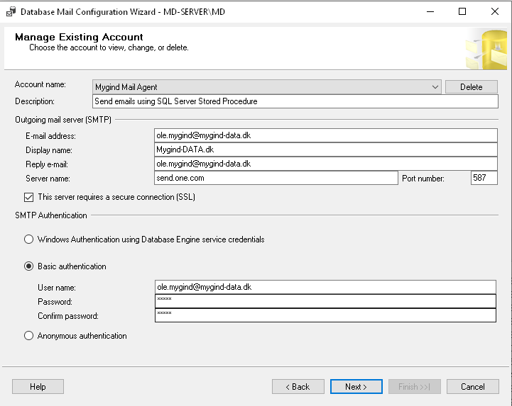 SQL Server SendMail function fails - Microsoft Q&A