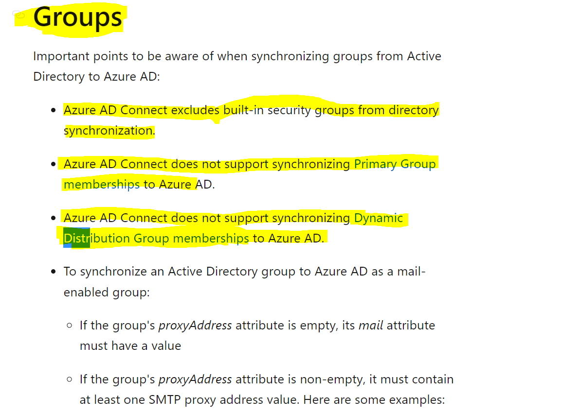 Have one doubt about AD Connect group writeback option - Microsoft Q&A