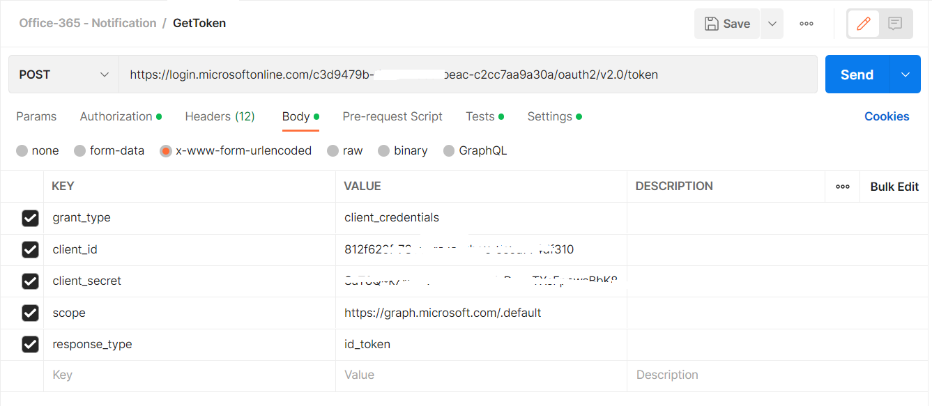 Microsoft 365 - App registration, Send email as demon App , Client ...