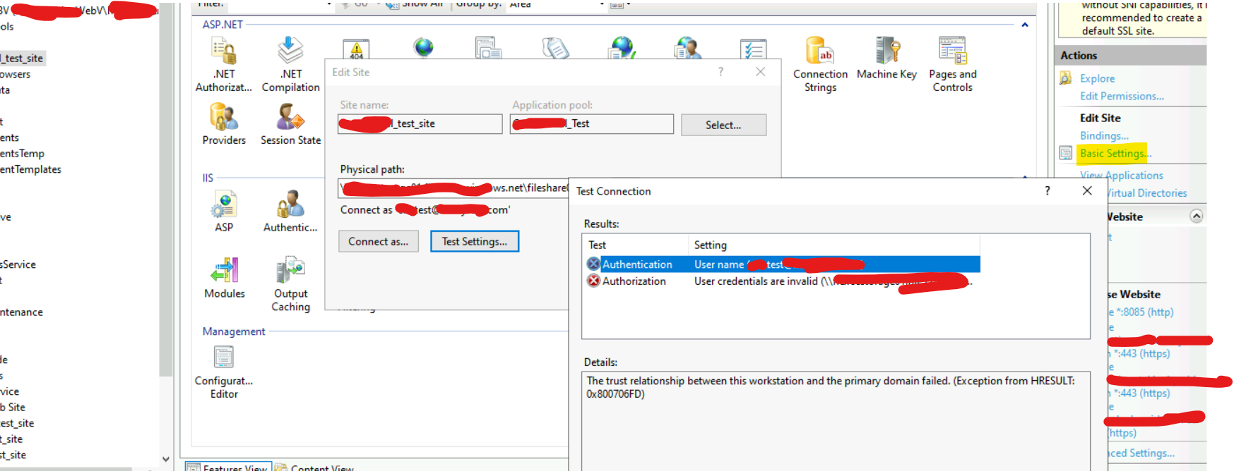Azure App Gateway 502 Bad Gateway Error For All Websites In Iis Authentication And 6765