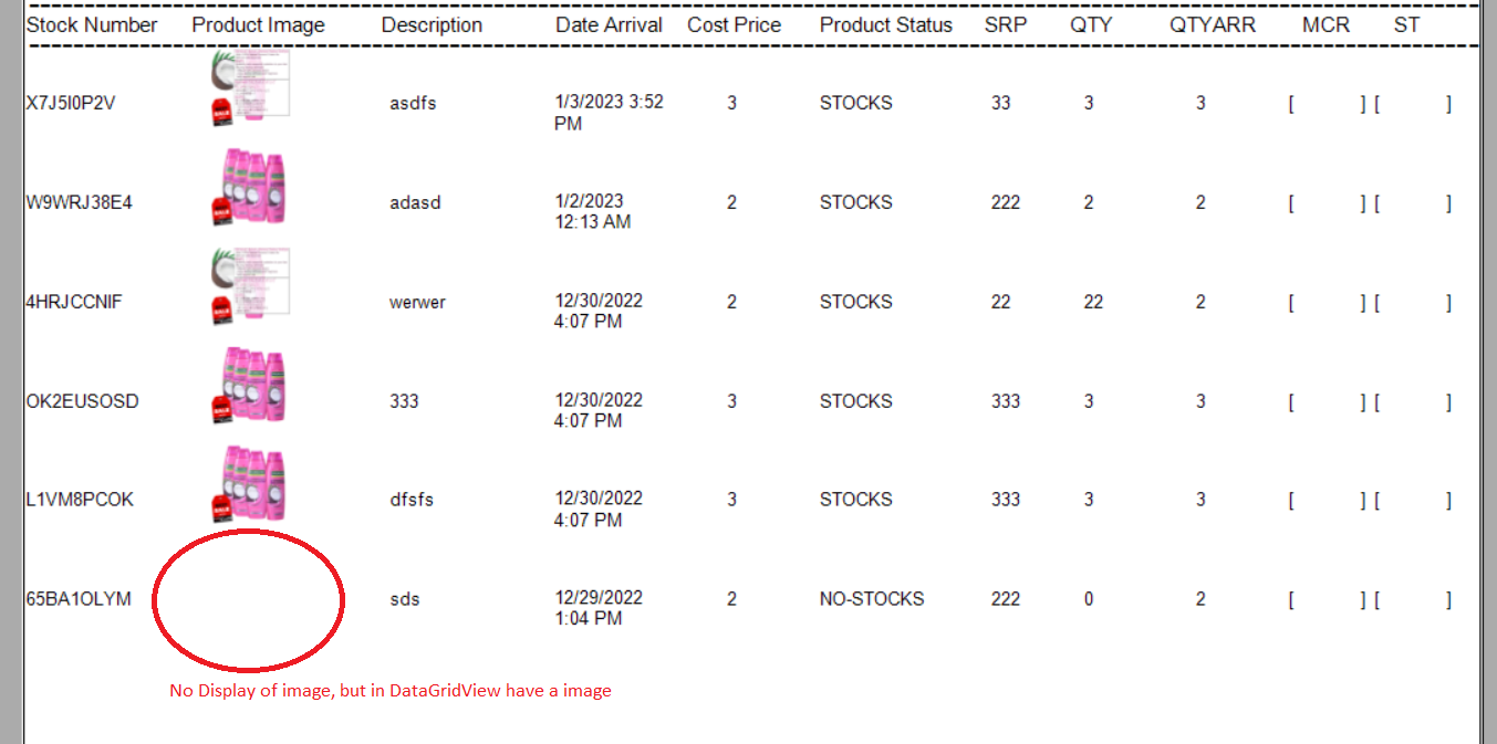 Print All Data In Datagridview Including Image Using Printdocument In