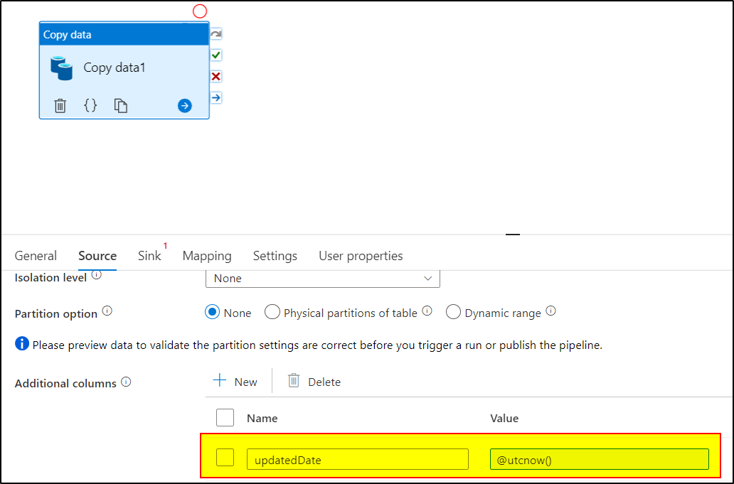 ADF how to give update date to updated columns - Microsoft Q&A