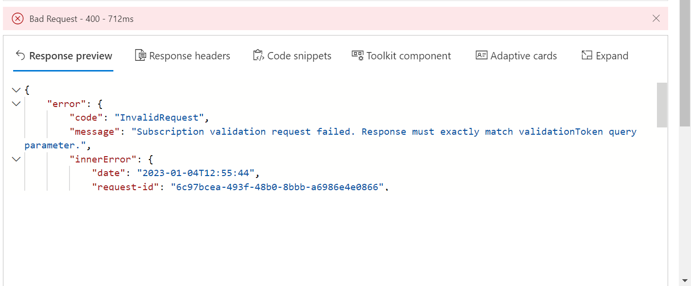 Error 401 Unathorized When Trying To Subscribe To A Sharepoint List Microsoft Qanda