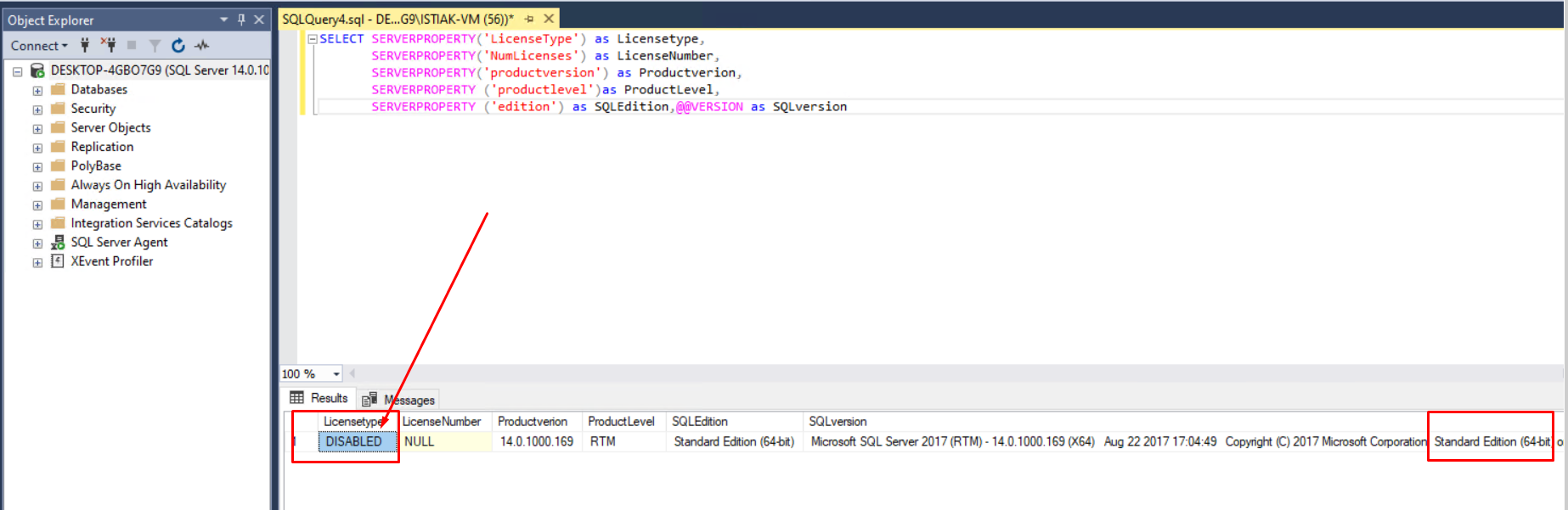 How To Check Sql Server Activation With Valid Key Microsoft Qanda