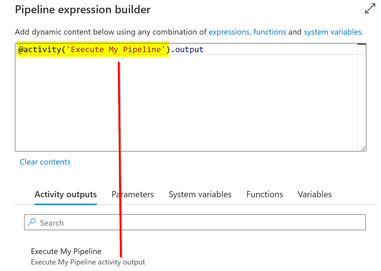 How To Get Activity Name Of Execute Pipeline Dynamically Into The Next Activity In Adf 8762