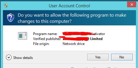 how to simulate to click "YES" button in a windows popup raised by .exe by .bat or powershell ...